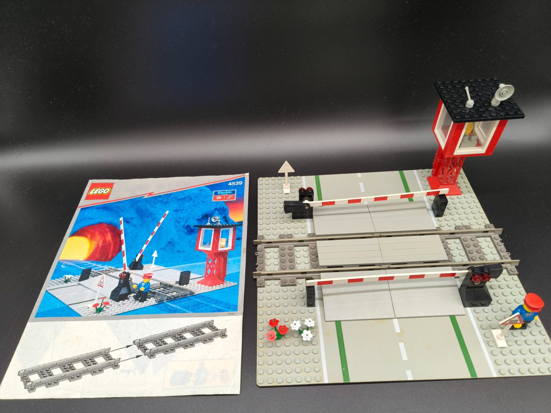 Lego 4539 – Railroad Manual Level Crossing Bahnübergang (Gebraucht) in ...