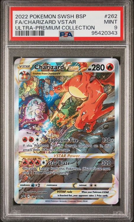 Pokemon SWSH Charizard PSA 9 | Kaufen auf Ricardo