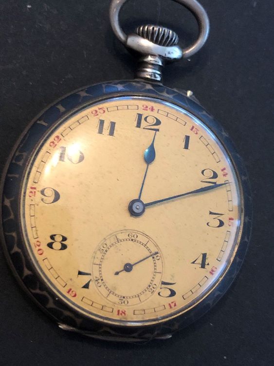 Antike Taschenuhr Echt Silber 49 mm | Kaufen auf Ricardo