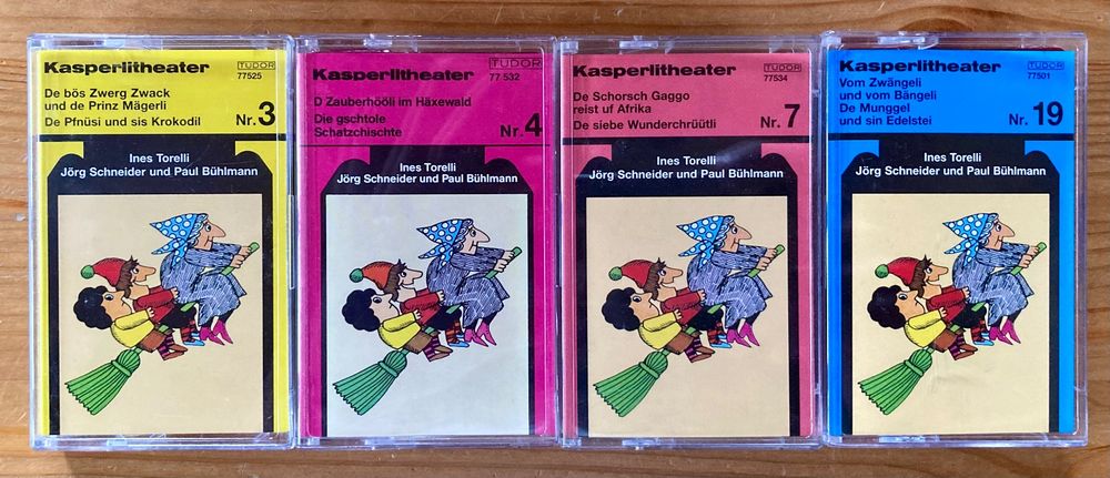 Raritäten: 4x Kasperlitheater (Tudor, 1990) (Gebraucht) in Zürich für CHF 24.3 – mit Lieferung ...