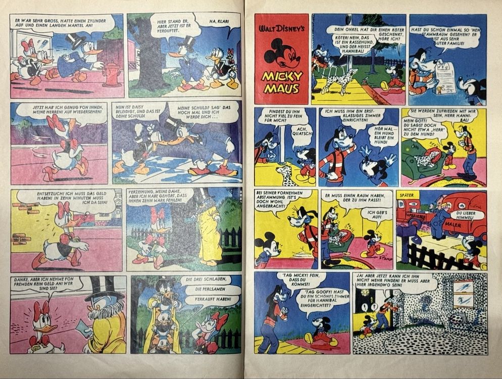Micky Maus, September 1951 - Ein Sammlerstück! Rarität! (Gebraucht) in ...
