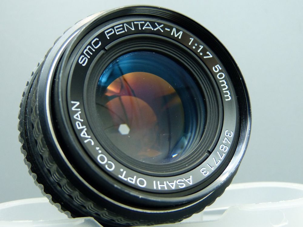 Objektiv SMC Pentax-M 50mm F1.7 (Gebraucht) in Rheineck für CHF 75 – mit Lieferung auf Ricardo ...