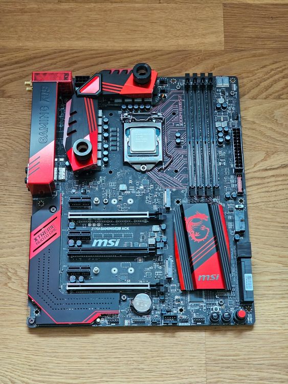 Motherboard MSI Z170 Gaming M9 ACK mit CPU Intel i7-6700k (Gebraucht) in Stetten AG für CHF 77 ...