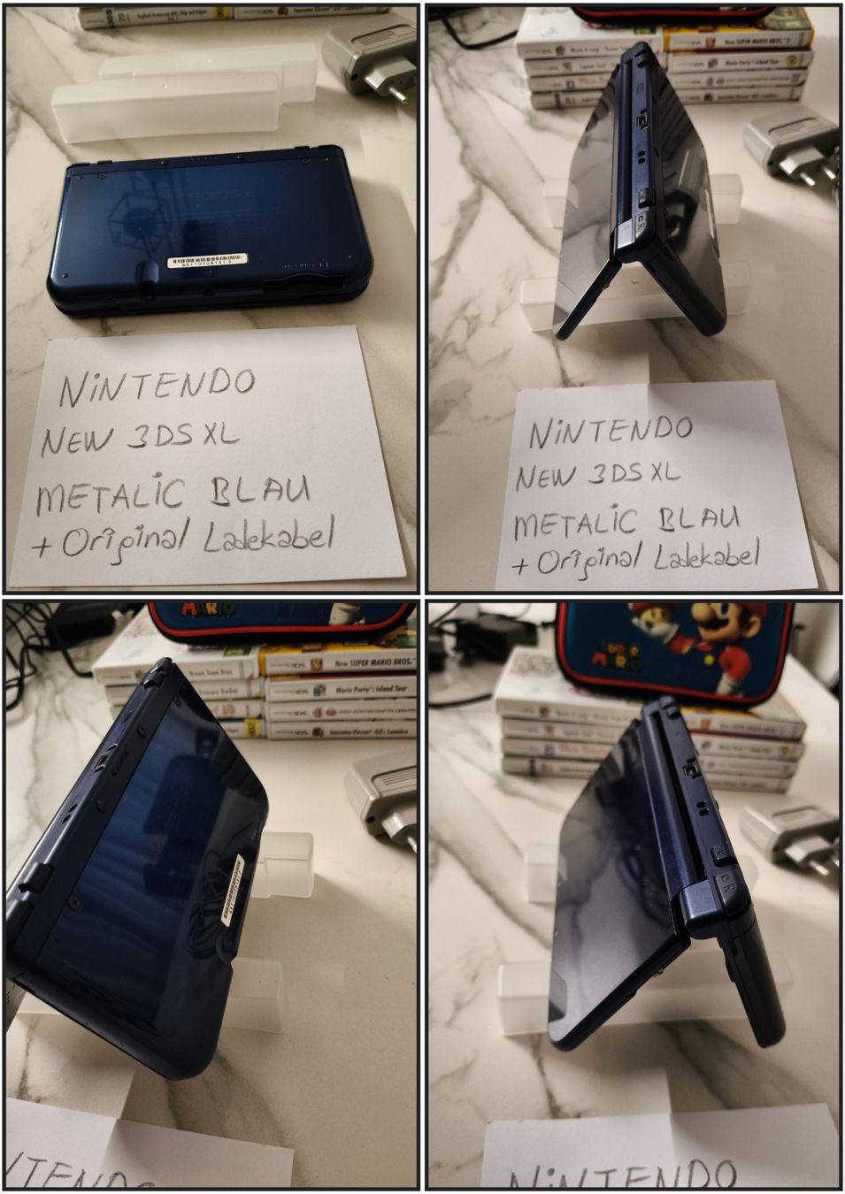AKTION AB 1 FR New Nintendo 3DS XL Metalic Dunkel Blau (Gebraucht) in ...
