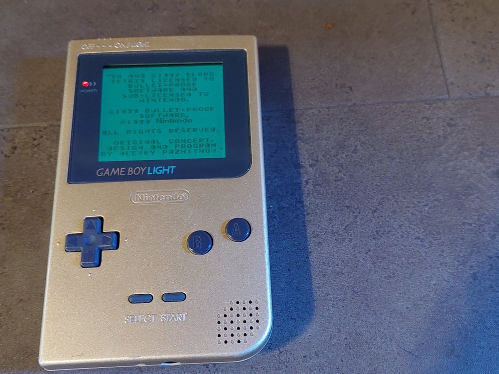 Game Boy Light Gold Japan Edition (Gebraucht) in Recherswil für CHF 180 ...