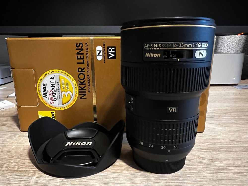 Nikon 16-35mm F4 G ED VR II (Gebraucht) in Emmenbrücke für CHF 329 – mit Lieferung auf Ricardo ...