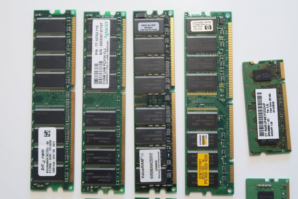Verschiedene RAM Bausteine | Kaufen auf Ricardo