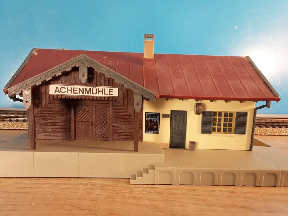 Modelleisenbahn __ Kibri __ Bahnhof Achenmühle __ Spur H0 | Kaufen auf Ricardo