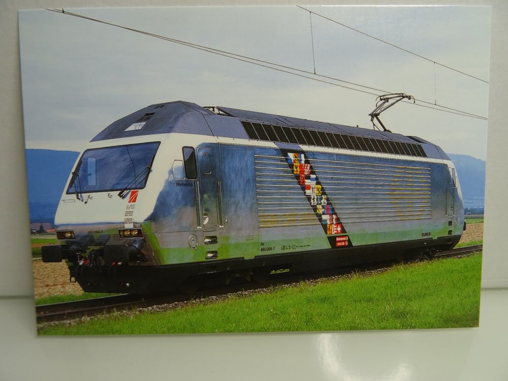Postkarte SBB Lokomotive Re 460 084-7 "Jubi 97". | Kaufen auf Ricardo