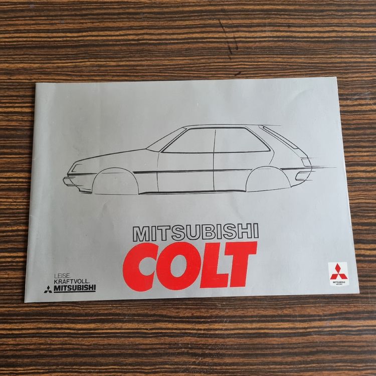 Mitsubishi Colt Prospekt 1979 Orginal Vintage Youngtimer | Kaufen auf Ricardo