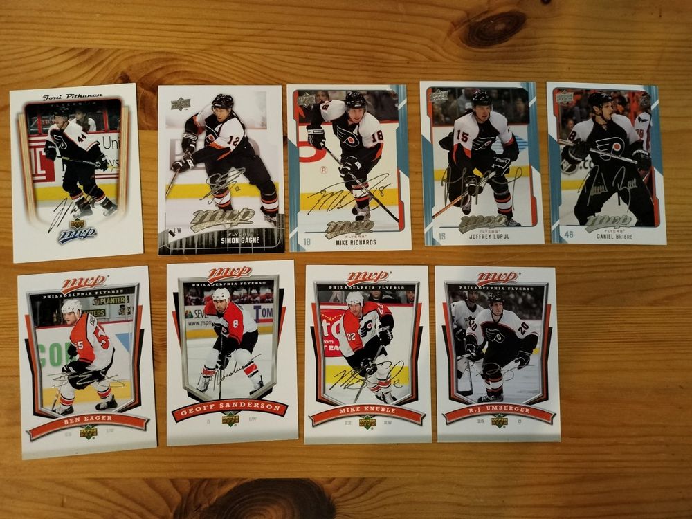 9 x MVP Cards Philadelphia Flyers | Kaufen auf Ricardo