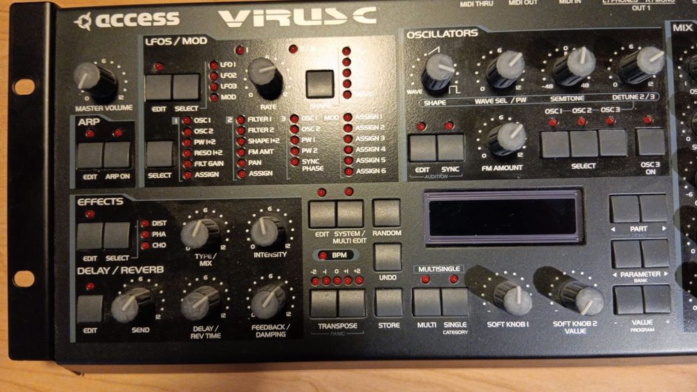 Access Virus C Desktop, rack, Synthesizer +19 ProfiSoundsets (Gebraucht) in Biel/Bienne für CHF ...