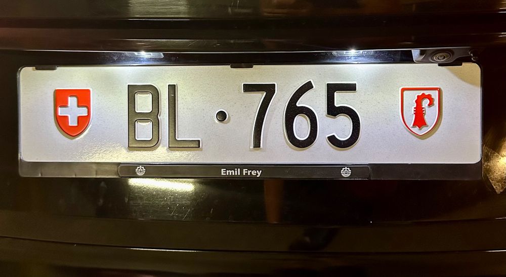 Auto Kennzeichen BL 765 (Basel-Landschaft) Kontrollschild | Kaufen auf ...