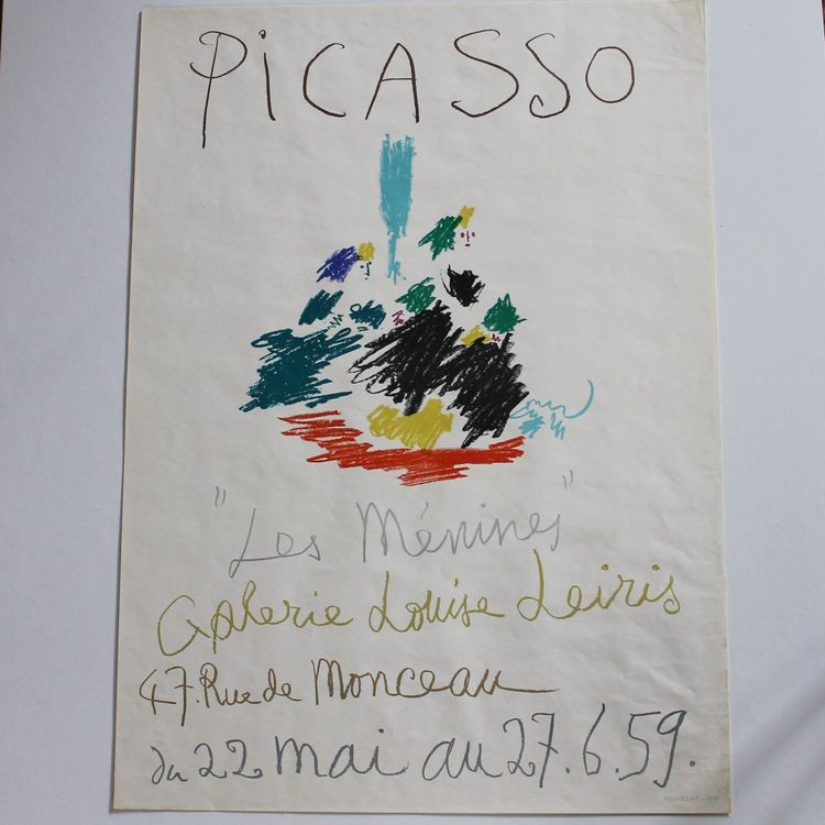 Pablo Picasso Original Plakat | Kaufen auf Ricardo