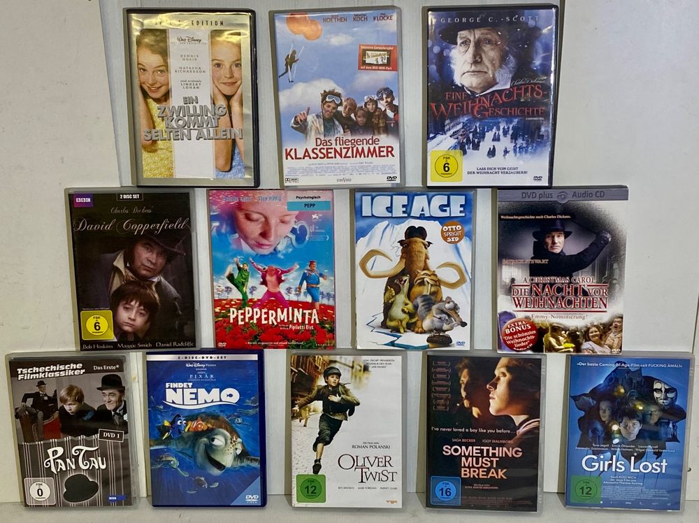 12 DVDs aus Sammlung, für Kinder und Jugendliche, Weihnacht (Gebraucht ...