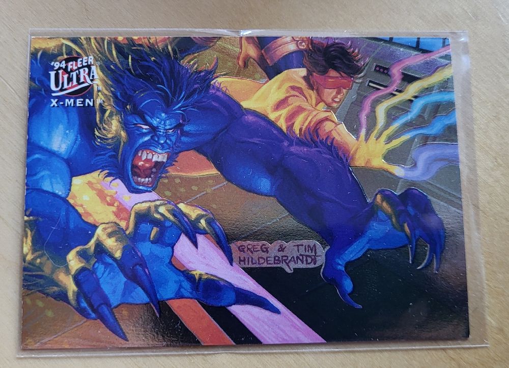 X-Men Card 1994 Beast & Jubilee Limited Edition 3/9 Marvel | Kaufen auf Ricardo