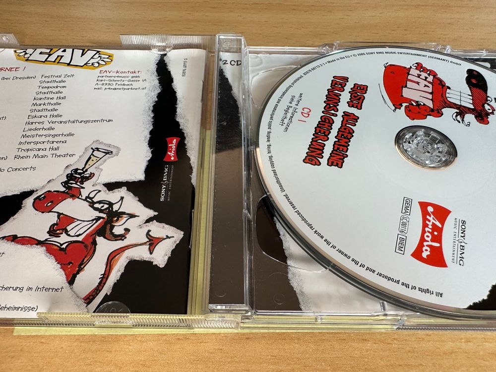 EAV (Erste Allgemeine Verunsicherung) – 100 Jahre EAV - 2 CD (Gebraucht ...