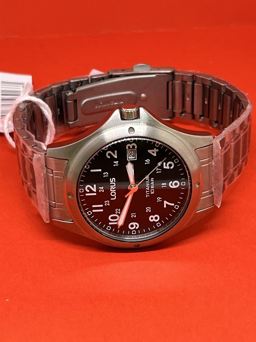 LORUS Titanium – 10 BAR – NEU– Läuft (Neu (gemäss Beschreibung)) in ...