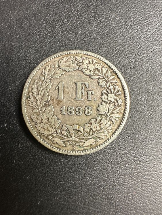 1 Fr Münze 1898 | Kaufen auf Ricardo