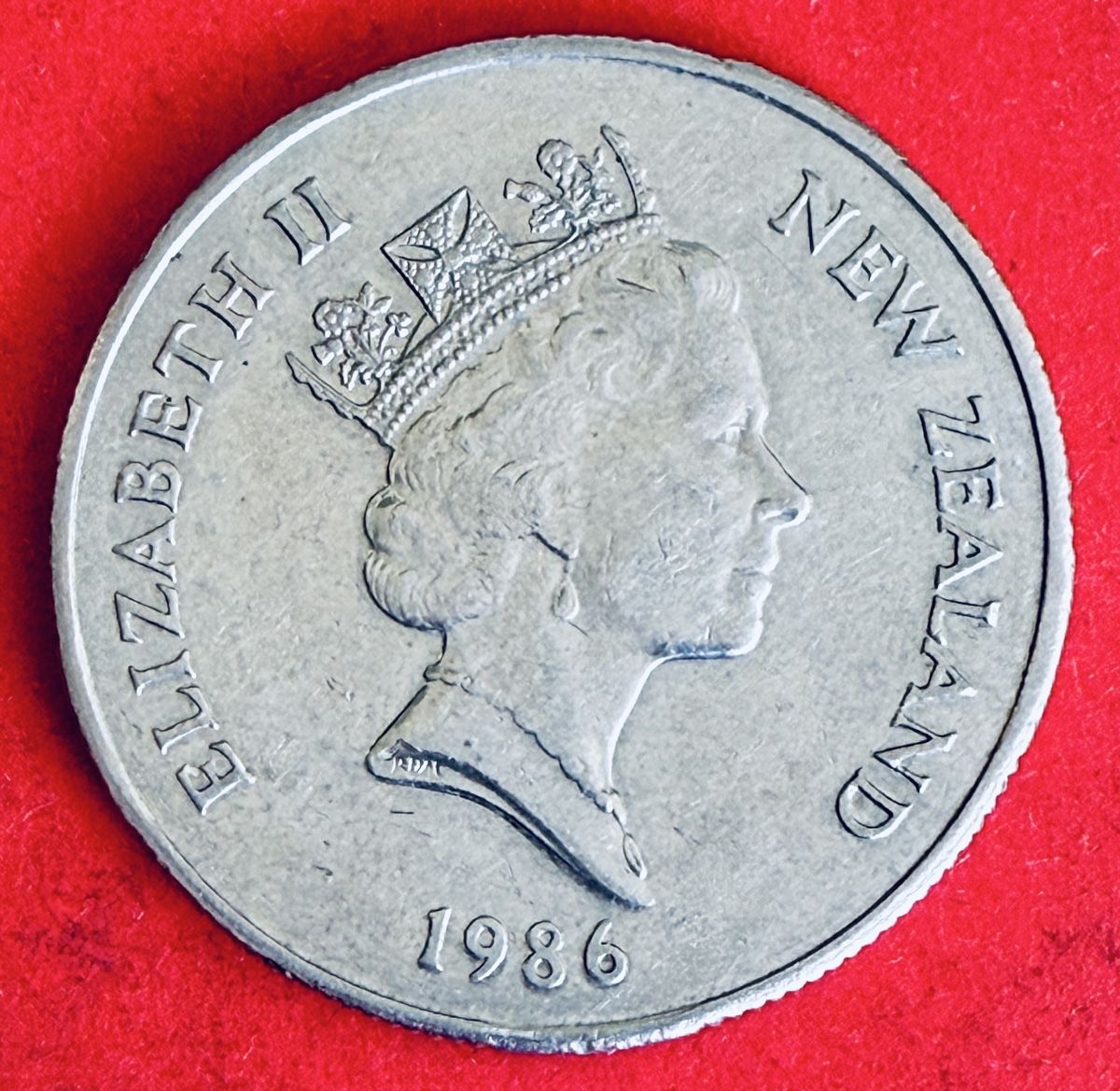 50 Cent Münze Neuseeland 1986 - (Gebraucht) in Langrickenbach für CHF ...