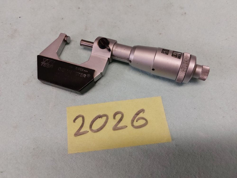 Tesa Mikrometer 0-25 | Kaufen auf Ricardo