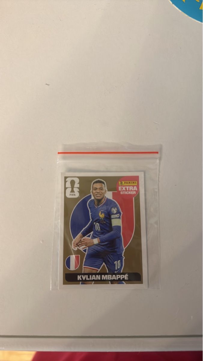 Panini Extra Sticker Kylian Mbappé Gold 2026 (Neu und originalverpackt ...