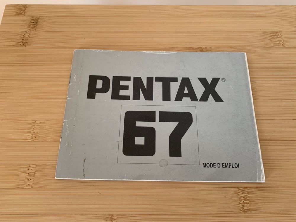 Notice Pentax 67 Français | Kaufen auf Ricardo