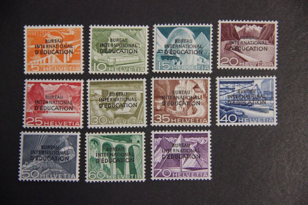 Schweiz 1950 - Bureau International d'EDUCATION** (Neu (gemäss Beschreibung)) in Jona für CHF 15 ...