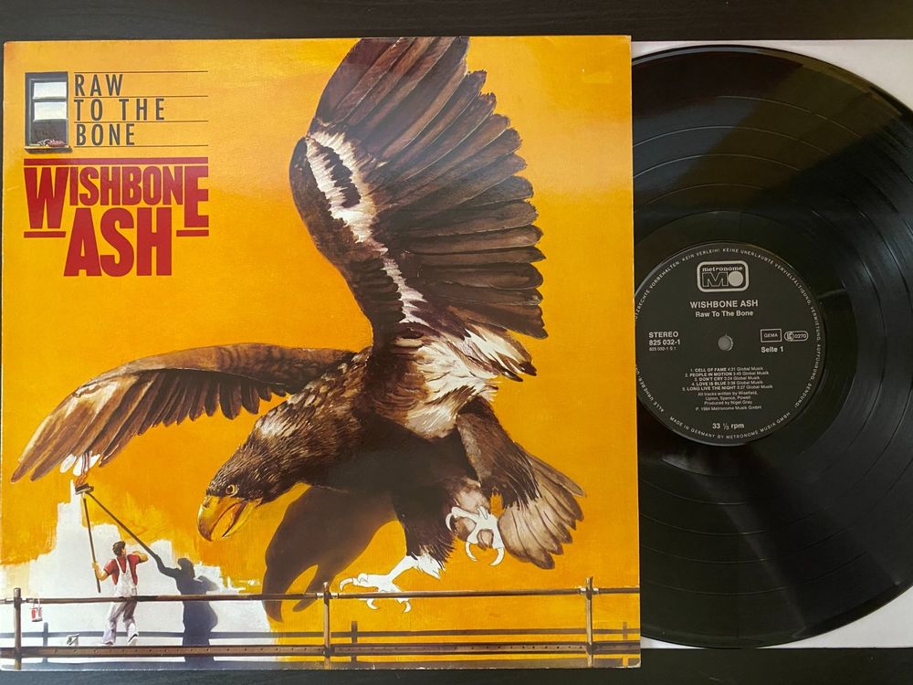 Wishbone Ash – Raw To The Bone [LP DE 1984] (Gebraucht) in für CHF 10 ...