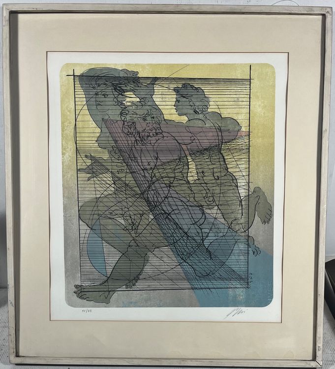 Hans Erni (1909-2015) Lithographie, Handsigniert (Gebraucht) in Root für CHF 44 – nur Abholung ...