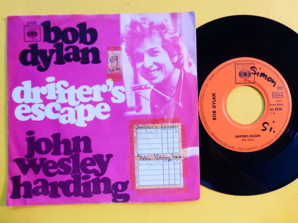 Bob Dylan – Drifter's Escape (RADIO COPY) (Gebraucht) in Zürich für CHF 35 – mit Lieferung auf ...