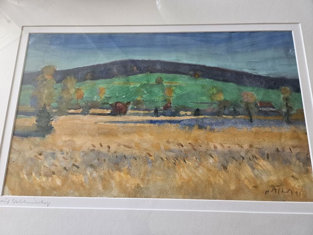 Hans Potthof grosses Aquarell Walchwilerberg (Gebraucht) in für CHF 660 ...