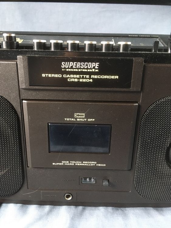 Ghettoblaster/Radiorecorder Marantz Superscope CRS 2204 (Gebraucht) in Aarberg für CHF 150 – nur ...