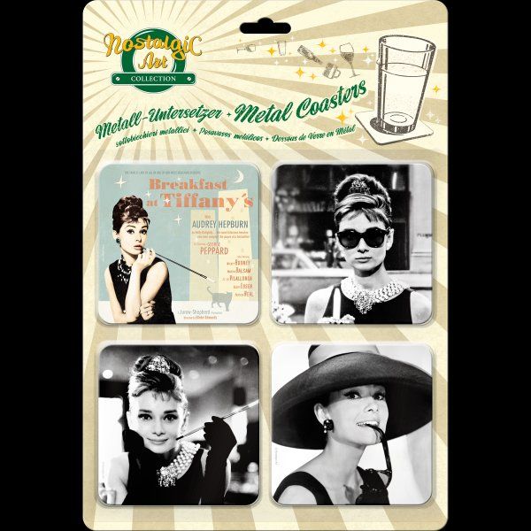 Metall-Untersetzer- Breakfast at Tiffany (Neu und originalverpackt) in ...