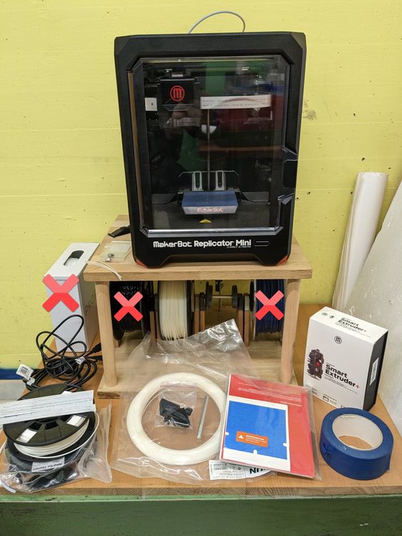 Makerbot Replicator Mini 3D Drucker mit Zubehör ab 1 Fr. | Kaufen auf ...