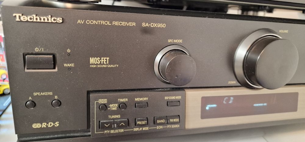 Technics Stereo Amplifier SA-DX950 & Graphic Equalizer SH-GE (Gebraucht ...