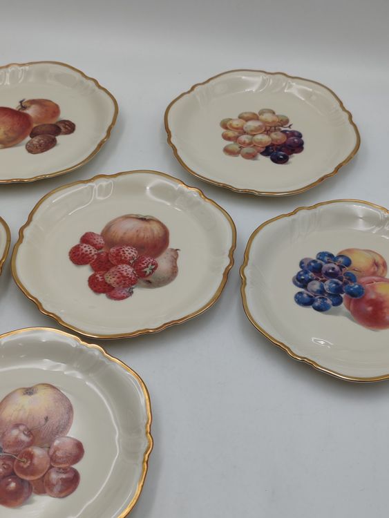Lot: 6 Sammelteller Obst Elfenbein Rosenthal Séquin-Dormann (Gebraucht ...