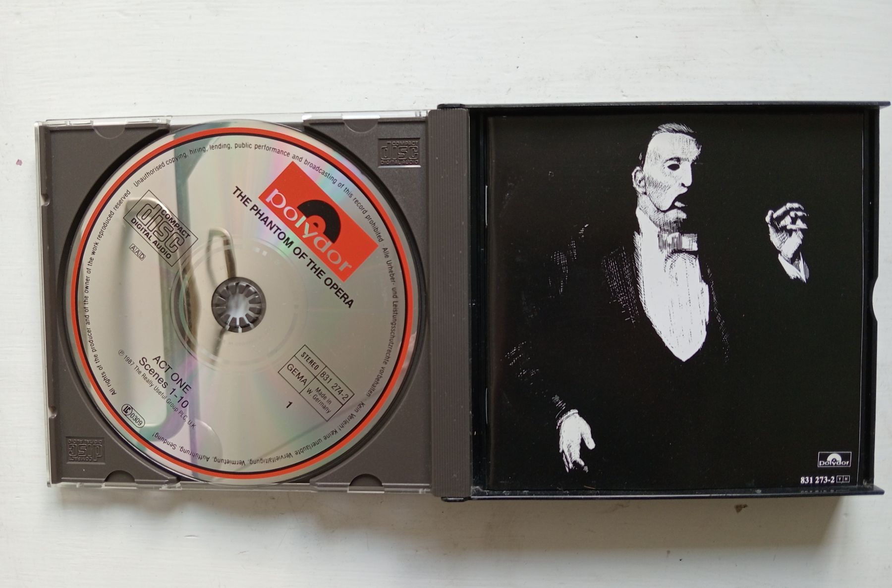 The Phantom of the Opera CD - Original London Cast (Gebraucht) in ...