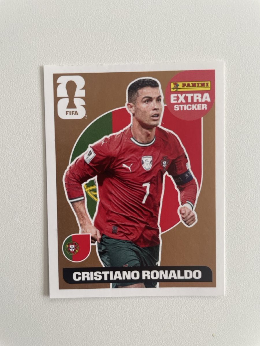 Panini Extra Sticker Cristiano Ronaldo Bronze WM 2026 (Neu (gemäss ...