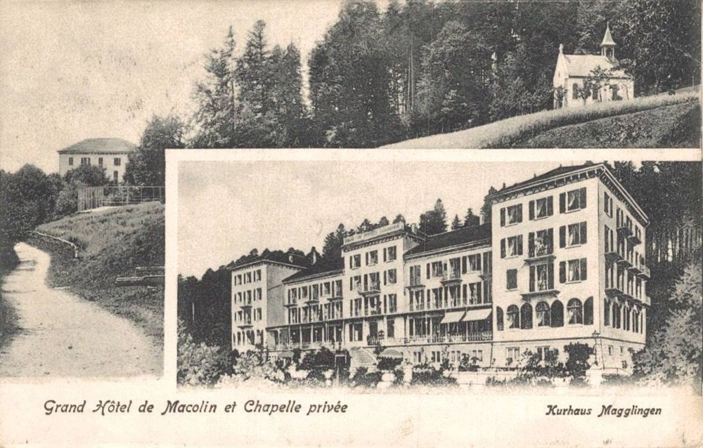 Kurhaus Magglingen, Grand Hôtel de Macolin et Chapelle 1906 (Gebraucht ...