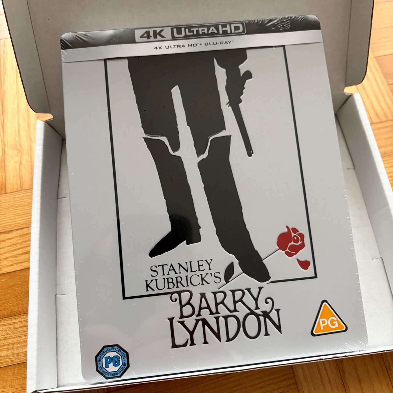 Barry Lyndon (4K Blu-ray, UK-Version, Reg. B, Steelbook) NEU (Neu und ...