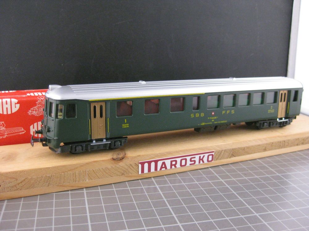 HAG SBB EW I ABt Steuerwagen, mit OVP und Innenbeleuchtung, (Gebraucht) in Malters für CHF 62 ...