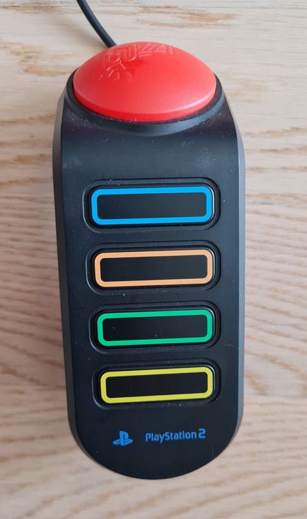 Original PS2 BUZZ Controller 4er-Set - inkl Adapter (Gebraucht) in ...