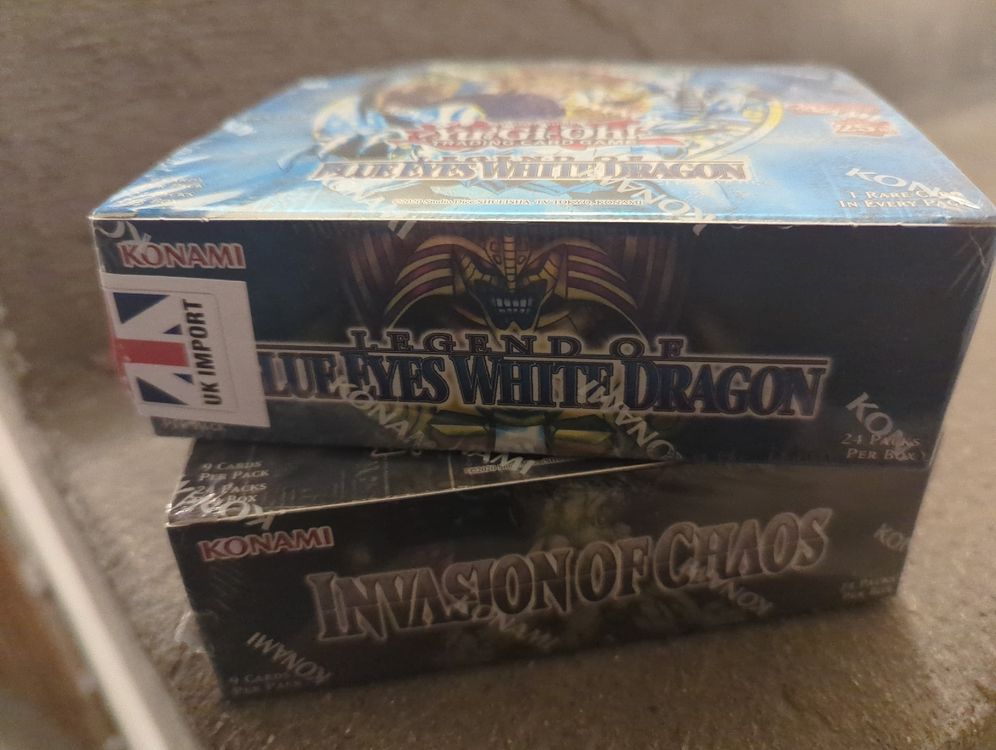 Yu Gi Oh 25th Invasion of Chaos und LobEwD Display | Kaufen auf Ricardo