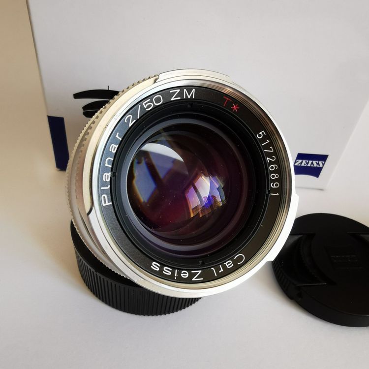 Zeiss Planar 50mm f2 (silber) (Gebraucht) in Würenlingen für CHF 495 ...