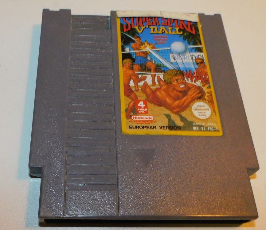 Nes Nintendo Super Spike Ball V- 1985 Game Nintendo NES (Gebraucht) in ...