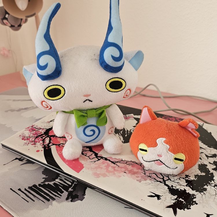 Peluches Jibanyan & Komasan Yokai watch (Gebraucht) in Renens VD für ...