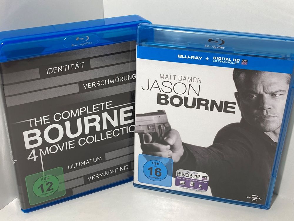 Die Bourne Collection 1-5 Blu Ray (Gebraucht) in Wilderswil für CHF 21. ...