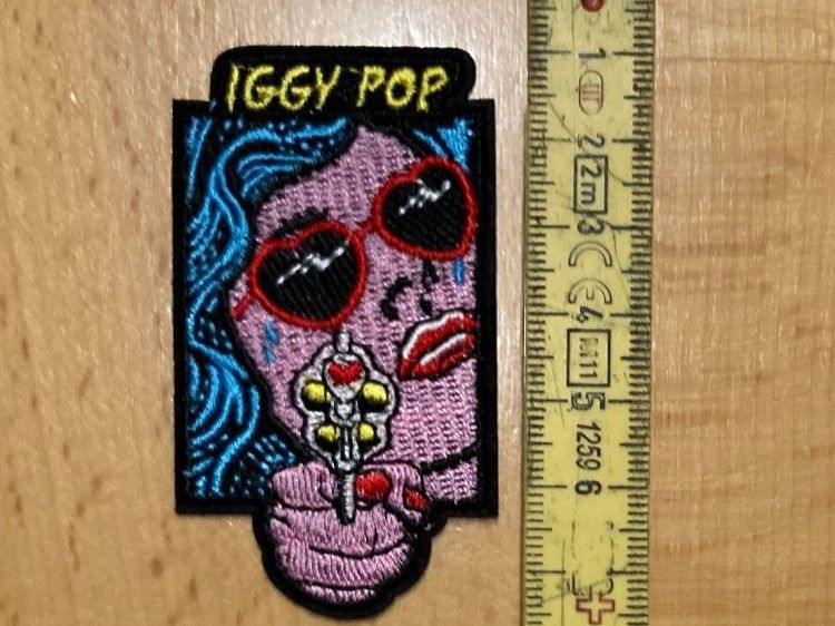 Iggy Pop Patch Sticker Aufnäher Metal Rock Band | Kaufen auf Ricardo