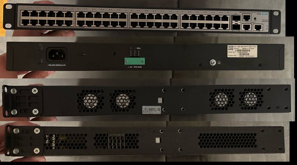HPE 1950 48G 2SFP+ 2XGT PoE+ JG963A 370W (Gebraucht) in Morges für CHF ...
